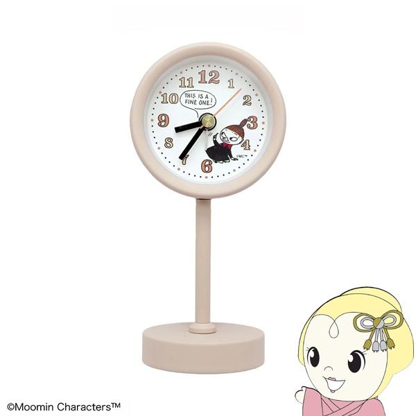 MOOMIN スタンドクロック ピンク（リトルミイ）■本体サイズ：奥41mm×幅51mm×高さ106mm■時計部厚み：20mm■重さ：約50.6g■フレーム素材：合金（マット塗装）■生産国：PRC■アラーム機能付き※記載は商品仕様の一部です...