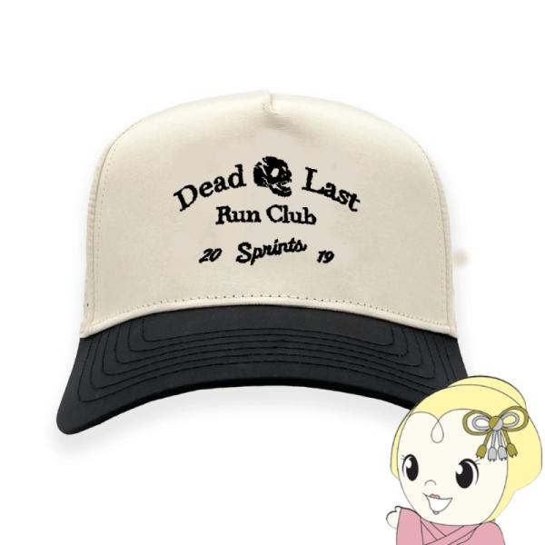【SPRINTS】Dead Last Run Club White VP Hat (Unisex)■深めにかぶれるストラクチャーキャップ■軽量フェザーウェイトポリエステル生地■レーザーカット ヒートリリース ベンチレーション■スウェットバン...
