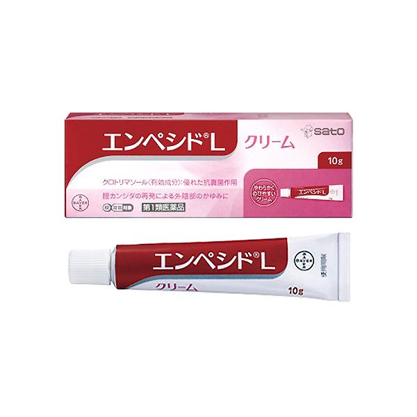 ★薬剤師による適正使用確認後の発送★【第1類医薬品】市販薬　エンペシドクリームは、これまで医療用医薬品に限り使用されていたイミダゾール系抗真菌剤クロトリマゾールをOTCに転用した腟カンジダ症の再発治療薬（塗り薬）です。医療用と同じ濃度のクリ...
