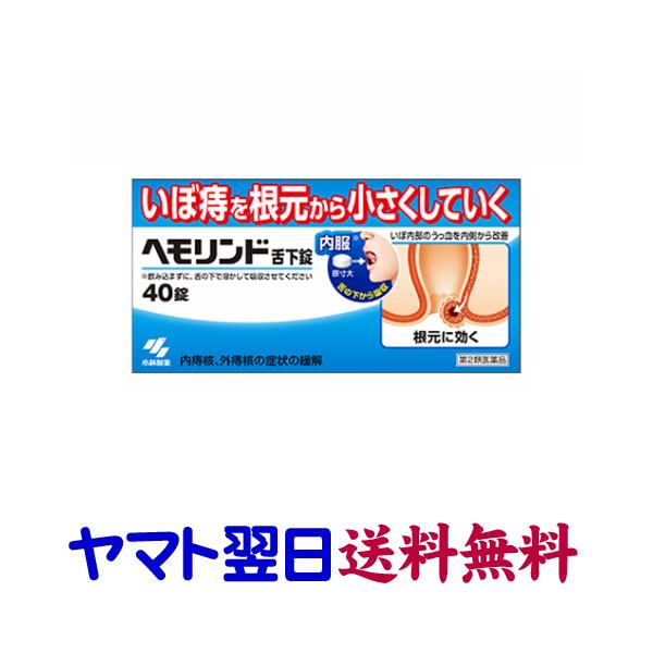 ★★南東北〜九州まで全国あすつく★★【第2類医薬品】市販薬　ヘモリンド舌下錠は、繰り返すいぼ痔のうっ血を内側から改善する舌下錠タイプのイボ痔専用薬です。医療用のヘモリンガル舌下錠と同じ有効成分の静脈血管叢エキスが、いぼ痔のうっ血を改善して腫...