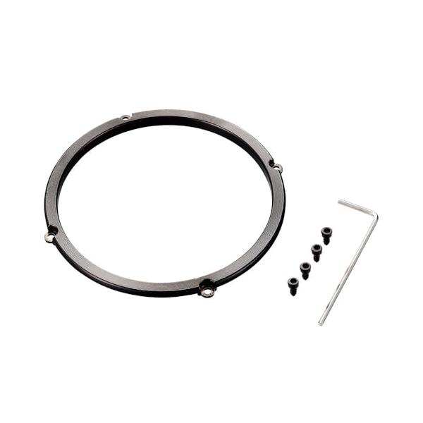 D:5専用ドリンクホルダーE101DC／E102DC用のドレスアップリングです。ガンメタリック