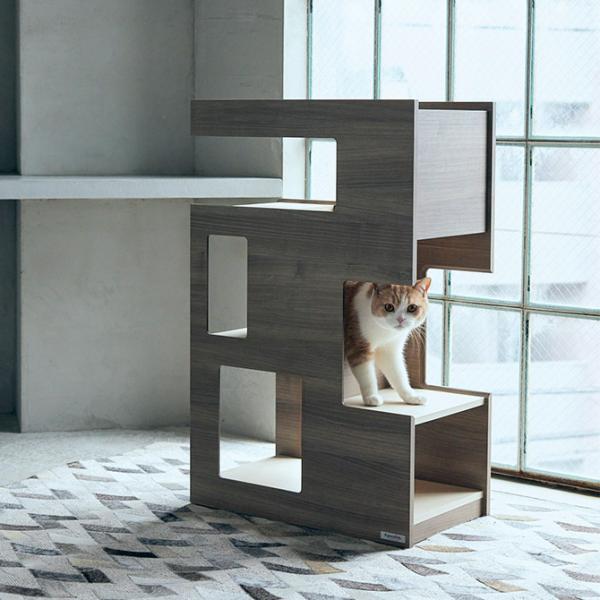 ■備考:■猫の動きがよく見える、両面仕様のパーテーション型キャットタワーソファの後ろに設置したり、空間の仕切り家具にしたり、本棚や飾り棚としてもお使いいただけます。猫ちゃんが寛ぐ姿と、動く姿が見え隠れするキャットタワーで飼い主さんの心もくす...