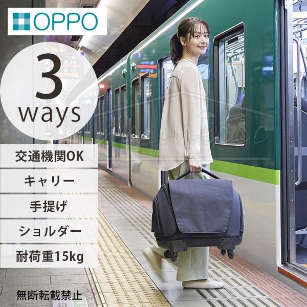 交通機関で使える3WAYペットキャリー■商品サイズ:外寸約幅50×奥行30×高さ40cm(ベルト含まず）内寸約幅46×奥行27×高さ33cm耐荷重：15kg■カラー:ネイビーブラック■材質:本体／表生地・メッシュ：ポリエステル・PVC、裏生...