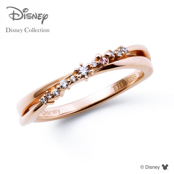 ミッキーアイコンがこっそり隠れた、遊び心あふれるペアリング。ピンクカラーは星がきらきらと瞬くようにストーンを贅沢にセット。ミッキーアイコンにはピンクカラーのストーンをセットし、かわいらしさをプラス。ブラックカラーは美しいフォルムが引き立つよ...