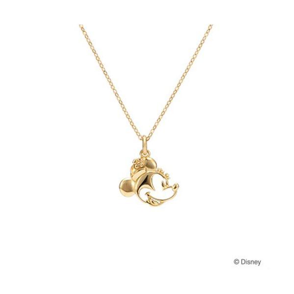 Friends of smiling -Minnie Mouse-「ミッキーマウス」たちのように、いつも明るく周りのみんなを笑顔に出来ますように！透かし模様の細かな作りや、K18の上質な存在感が大人の可愛らしさを演出。表・裏共に立体的な作り...