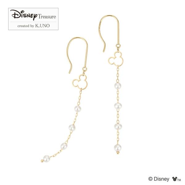 Mickey Mouse -Pearl Drop-ファッションに「ミッキー」の遊び心を添えてパールと「ミッキー」のアイコンが連なったピアス。天然の淡水パールを使用しており、やわらかな光沢がどこか甘く、優しい印象。耳元でゆれ、顔回りを華やかに...