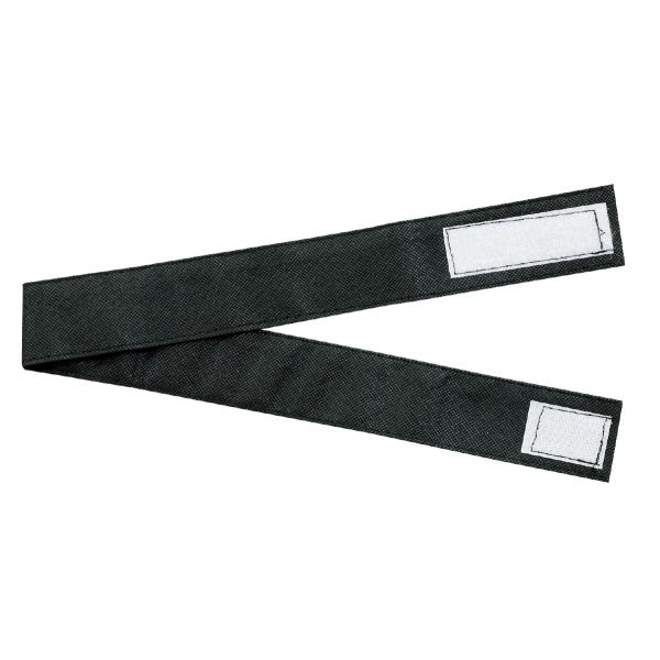 マジックテープ式で簡単サイズ調節バンド！　●商品サイズ（単位mm)：40×600mm　●セット内容：本体×1　●重量（ｇ）：6g　●材質：不織布、面ファスナー　●包装サイズ：
