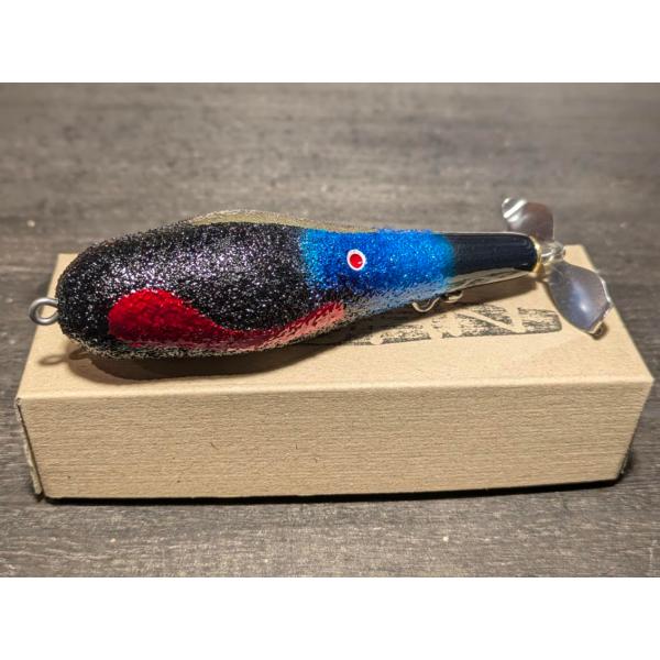 ■115mm　■約30g　■ウッド製　■made in Japan　＊フック別売（ダブルフックは前後2/0かリアのみ1/0。トレブルフックは1/0か#1程度の物を推奨）　　　　　【　メーカーコメント：こんなナリですがブルーギル等のベイトフィ...