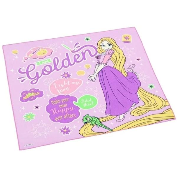 ランチクロス ラプンツェル KB4 ディズニープリンセス スケーター サイズ　430mm×430mm綿100%日本製掲載写真と実物では多少色合い等が異なって見える場合がございますので、予めご了承ください。日本郵便クリップポスト（送料200円...