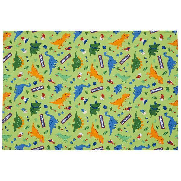 スケーター 大判ランチョンマット ディノサウルス DINOSAURS ナフキン ランチクロス小学校で一番普及している机の天板サイズが65cm×45cmなので、これ一枚でほぼピッタリ収まります。名前タグ付サイズ：60×40cm材質：綿100%...