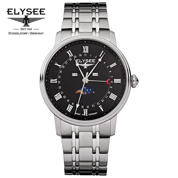 【正規輸入品】【送料無料】Ref. 77003<br>ケースの形状　ラウンドフェイス<br>ケース素材　316 ステンレススティール<br>ケースサイズ　直径41 mm / 厚さ11mm<br&gt...