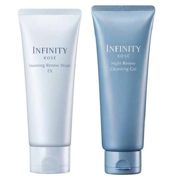 INFINITY(インフィニティ) モーニング リニュー ＥＸ＋ナイト リニュー クレンジング ジェル　セット2007944586483