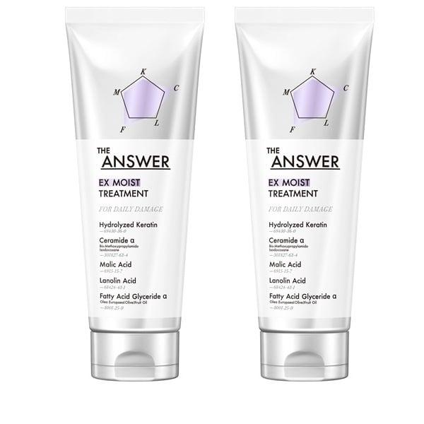 THE ANSWER EX モイストトリートメント FOR DAILY DAMAGE 220g  × 2個セット　花王　ジアンサー2007944586902