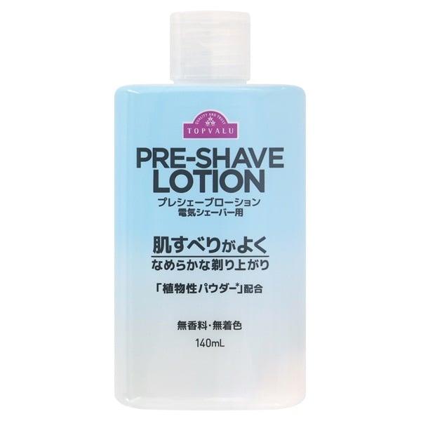 プレシェーブローション 140ml    トップバリュ4549414275940