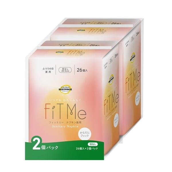 フィットミー 生理用ナプキン 昼用 FiT Me トップバリュ ベストプライス4549414658804/4549414658811