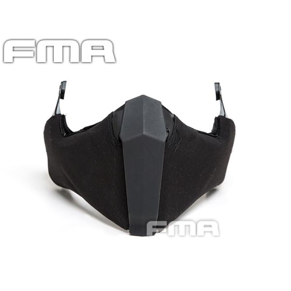 ★☆★ 5,500円以上ご購入で送料無料 ★☆★[金属不使用で洗濯も安心！快適な装着感]●商品名 ： FMA OPSタイプ Gunsight Mandible プロテクター For ハイカットヘルメット●商品番号 ： H7141B●ブランド...