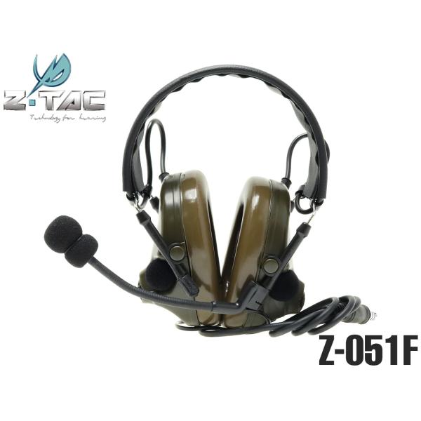 ★☆★ 当商品は送料無料で配送可能(北海道・沖縄・離島を除く) ★☆★[サラウンド機能付きリアルヘッドセット！左右マイク付け替え可能に]●商品名 ： Z-TACTICAL CMTC III タクティカルヘッドセット FG●商品番号 ： Z-...
