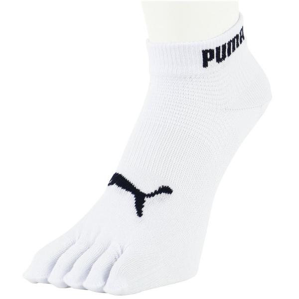 5本指靴下 PUMA プーマ メンズ スニーカー丈ソックス 3足組 抗菌防臭・アーチサポート・高機能靴下 マラソン ランニング ギフト ...