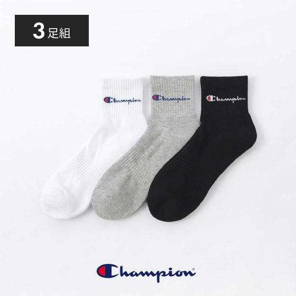 ●ブランドChampion（ チャンピオン ）●カラー01.ブラック3足、02.ホワイト・グレー・ブラック、03.レッド・ネイビー・ホワイト●サイズ23-25cm、25-27cm、27-29cm●丈・その他ショート丈(総丈12cm)●仕様・...