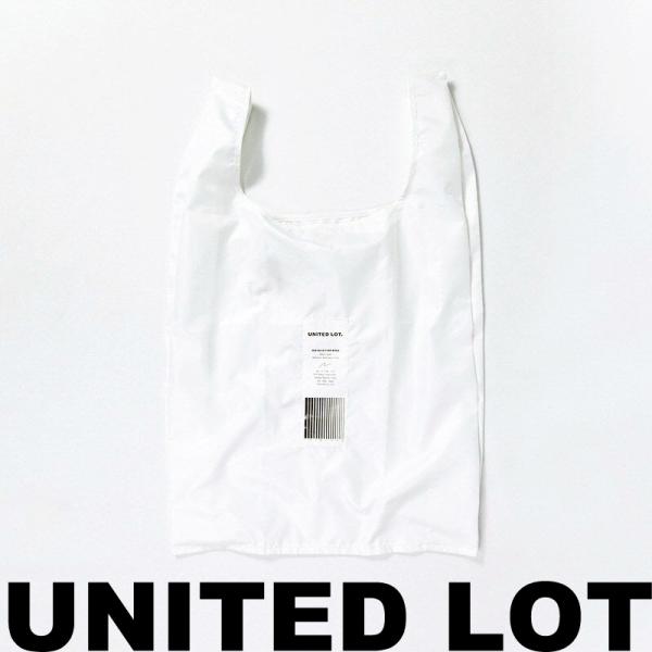 ULB04 Reusable BagMADE IN JAPANのバッグブランドAbyP MadeでリリースされるUNITED LOTのバッグです。コンビニバッグ型をしていて薄手で小さく収納される ナイロンを使ったリーユーザブルバッグです。毎...