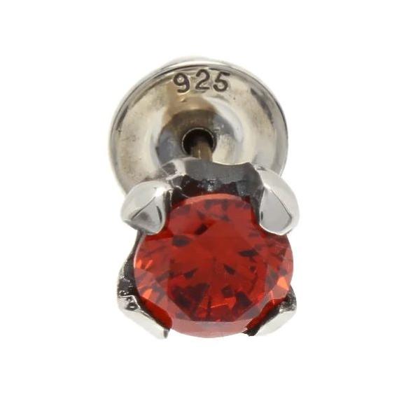 ＊こちらのアイテムは受注生産となります。＊付属でVIVIFYオリジナルの黒い巾着袋orBOXが付属します。＊価格は1点の片耳用価格となります。両耳に着用の場合は2個ご購入下さいませ。MATERIAL：silver,k18,stone(5mm...