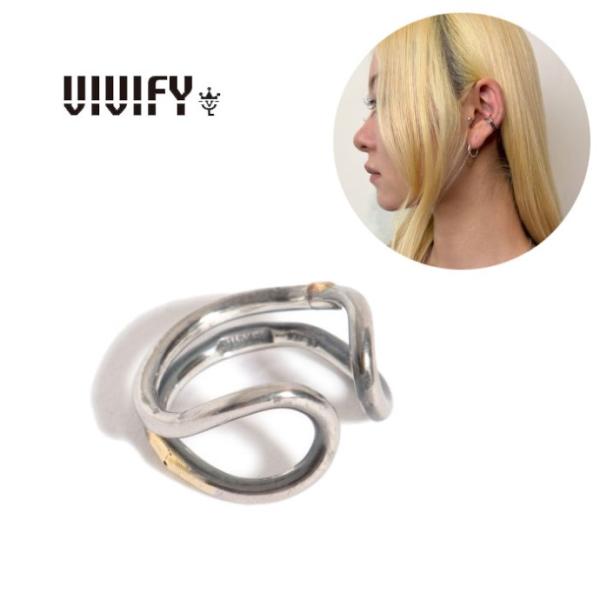 ＊こちらのアイテムは受注生産となります。＊付属でVIVIFYオリジナルの黒い巾着袋orBOXが付属します。＊価格は1点の片耳用価格となります。両耳に着用の場合は2個ご購入下さいませ。素材: Ag925silver,金鑞外径:約14mm高さ:...