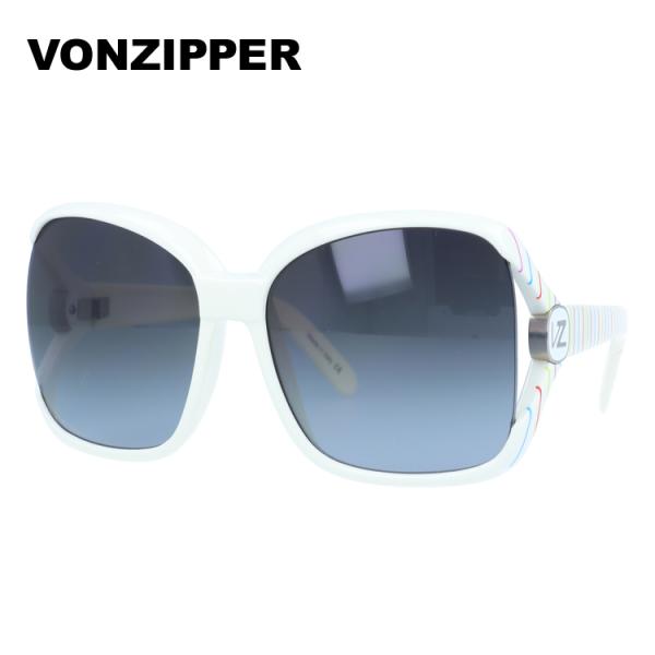 ※レンズ加工に対応しておりません。【ブランド】VONZIPPER（ボンジッパー）【品目】サングラス【型番】DHARMA YPW【フィッティング】-【カラー】フレーム：ホワイト/ストライプレンズ：グレーグラデーション【素材】レンズ：プラスチッ...