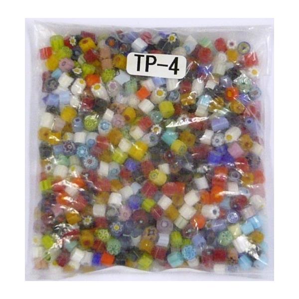 φ4mmの透明系ミルフィオリです。