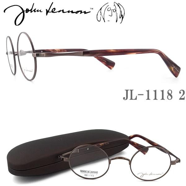 ■ブランド：JOHN LENNON ジョンレノン■型番：JL-1118 2 一山タイプ■性別：ユニセックス：男性・女性【商品詳細】■サイズ：レンズ横幅44ミリ、縦幅約41.0ミリ、鼻幅23ミリ、テンプルの長さ147ミリ、フレーム全体の幅：約...