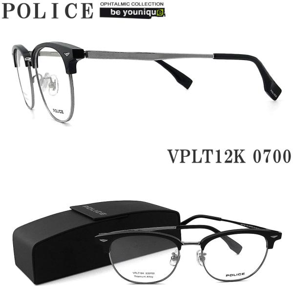 ■ブランド：POLICE ポリス■型番：VPLT12K-0700■性別：男性・女性【商品詳細】■サイズ：レンズ横幅53ミリ、縦幅約43ミリ、鼻幅18ミリ、テンプルの長さ150ミリ、フレーム全体の幅：約147ミリ■フレームカラー：フロント：シ...