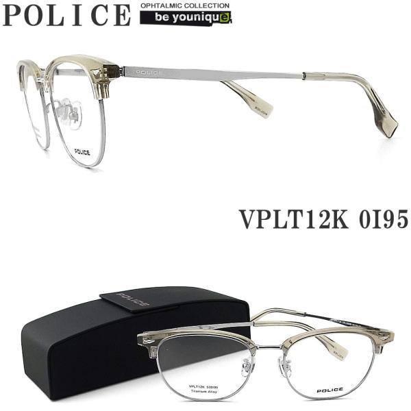 ■ブランド：POLICE ポリス■型番：VPLT12K-0I95■性別：男性・女性【商品詳細】■サイズ：レンズ横幅53ミリ、縦幅約43ミリ、鼻幅18ミリ、テンプルの長さ150ミリ、フレーム全体の幅：約147ミリ■フレームカラー：フロント：ラ...