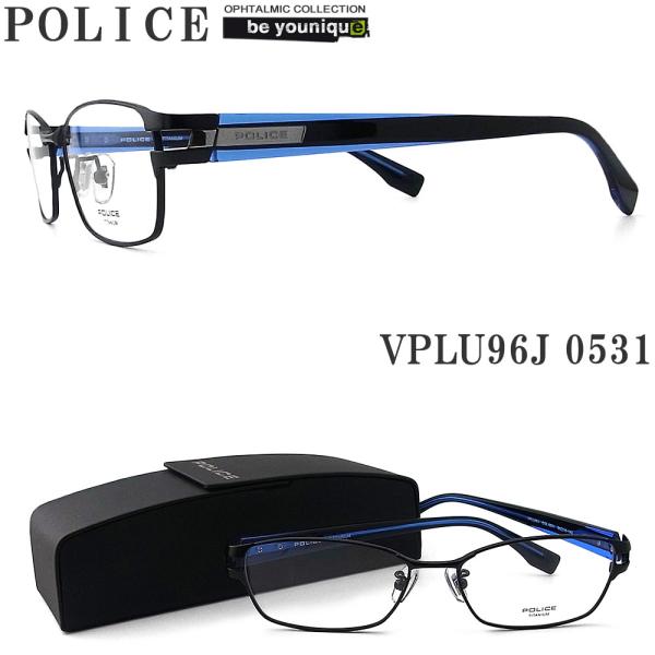 ■ブランド：POLICE ポリス■型番：VPLU96J-0531■性別：男性・女性【商品詳細】■サイズ：レンズ横幅55ミリ、縦幅約32.5ミリ、鼻幅16ミリ、テンプルの長さ142ミリ、フレーム全体の幅：約141ミリ■フレームカラー：フロント...