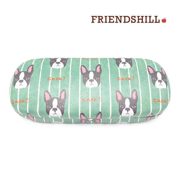 【配送について】無料ラッピングや日時指定、複数同梱包ご希望の場合は、必ずお届け方法で宅急便を選択してください。ポップな柄をベースに人気の犬猫デザインが何とも可愛いらしいメガネケースが新登場♪バッグの中でかさばらないスリムな設計。ハードケース...