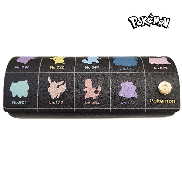 【配送について】無料ラッピングや日時指定、複数同梱包ご希望の場合は、定形外郵便での発送は出来ません。ポケモン30周年　シルエットポケモンシリーズの眼鏡ケース＆メガネ拭き★商品説明★[商品名] ポケモンメガネケース[品　番] PKM-1012...