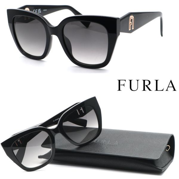 【FURLA】フルラ サングラス　SFU812 col.0700【正規品】【送料無料】高級 レディース ブランド おしゃれ 人気 伊達メガネ UVカット 紫外線カット