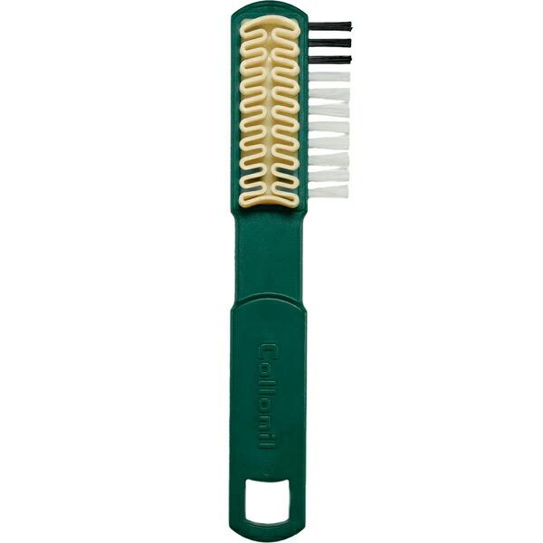 ■起毛皮革の汚れ落としに特化：スウェード・ヌバック・ベロア等起毛皮革の汚れを落とし、毛並を整えるのに使い分けができます。■クレープゴムが汚れを吸着：粘り気のあるクレープ状の柔らかなゴムが起毛皮革の汚れを吸収します。■持ちやすいハンドル：凹凸...