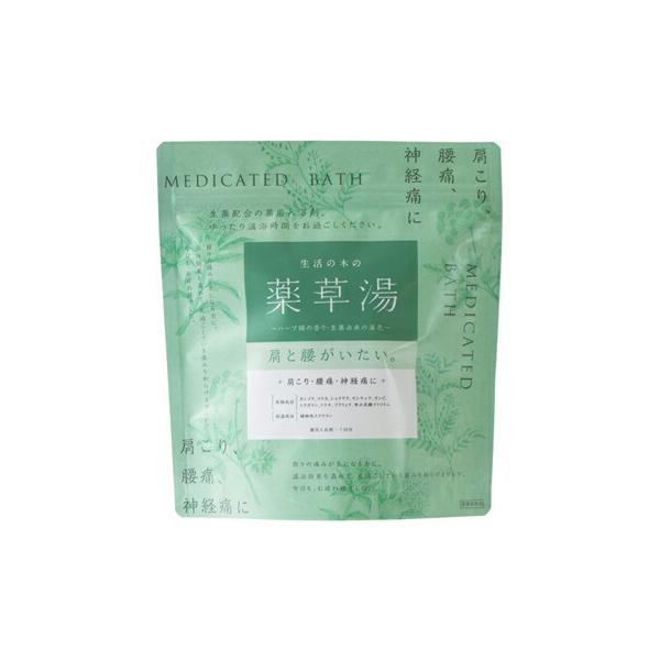 日々の疲れた身体を、休息・整えることを目的とした生薬配合の薬用入浴剤。●毎日の疲れに、整う1包で、ゆったり温浴時間をお過ごしください。●疲れを感じた時は、40℃位（ややぬるめの温度）のお湯にゆっくり長めに浸かるのがおすすめです。●「肩と腰が...