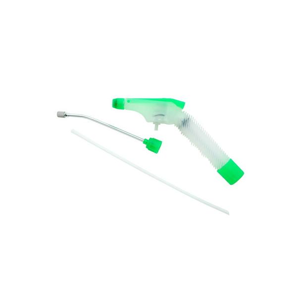 根本からの水やりに！周りに水が飛び散らない！●ロングノズルに付け替え、園芸スプレーからお掃除スプレーまで幅広く使用できます。●サッシなどの細い隙間掃除に大活躍！周りも汚さずピンポイントに掃除できます！●真鍮ノズルなのでストレートはより細い水...