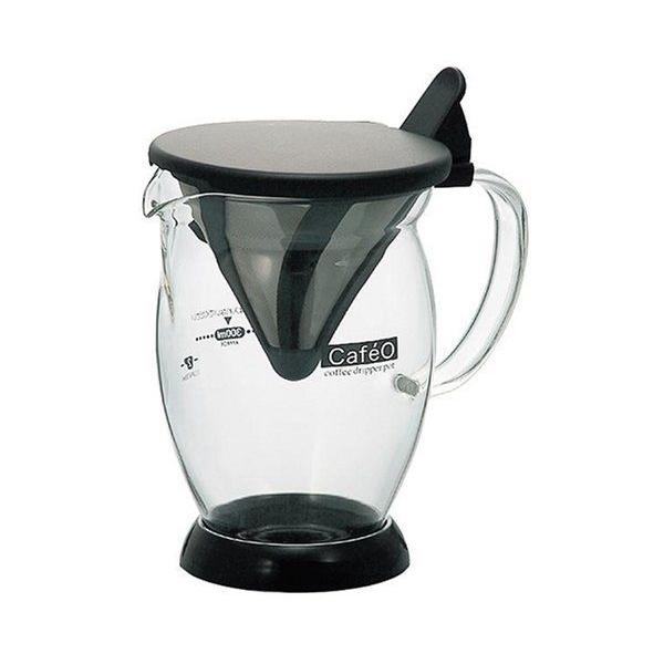 ポットの中にドリッパーが入ったドリッパーインコーヒーポット。メッシュフィルター付きだから、ペーパーフィルターを使わず、そのままドリップできる！コーヒーサービスもスムーズです。【容量】300ｍL（2杯用）、満水容量：650mL【サイズ】150...