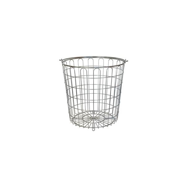 ご好評いただいていた「ランドリーバスケット」をリニューアルし容量サイズが約27Lと大容量モデルとなって、新しく発売いたします。（旧モデルの約1.7倍の大きさ）高度な曲げ加工と線材の切断面を見せない加工を施すことで、衣類や洗濯ネットなどのラン...