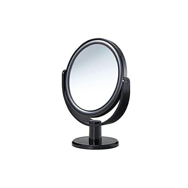 10倍拡大鏡で細部まで見やすい！■10倍拡大鏡で細部まで見やすくアイメイクやコンタクトレンズも簡単チェック！■まゆ毛やお肌の細かなところまでしっかりチェックでき、細かなシミやシワなどのエイジングサインをすばやく発見！！■全体のメイクバランス...