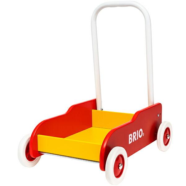 クラッシックなデザインの手押し車で歩行練習に。大好きなおもちゃを積んだり遊び方はいろいろ。ハンドルの角度は2段階に調整可能。車輪回転の負荷もお子様の成長に合わせて調節できます。　【製品サイズ】約483×320×480mm　【個装サイズ】約3...