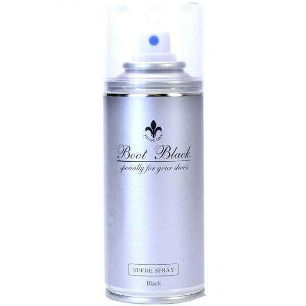 ブートブラック シルバーラインシリーズのスエード・起毛革専用の補色・汚れ防止スプレーです。●スエード・起毛革の細かい繊維に浸透ししなやかさと耐水性を与えます。●通気性を損なわず防水性を与え補色効果により色彩を鮮明に保ちます。【使用方法】容器...