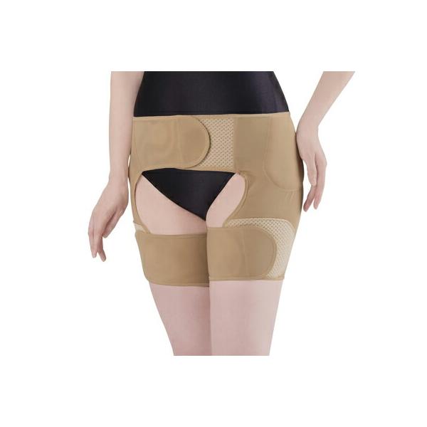 股関節のバランスを整えていつもの動きをサポート。●両脇に股関節のぐらつきを抑えるクッション内蔵でしっかりフィット。●股関節周りをベルトで締めることで集中サポート。●面ファスナー使用で着脱らくらく。使用方法1.洗濯ネームがある方を右に両脇のク...
