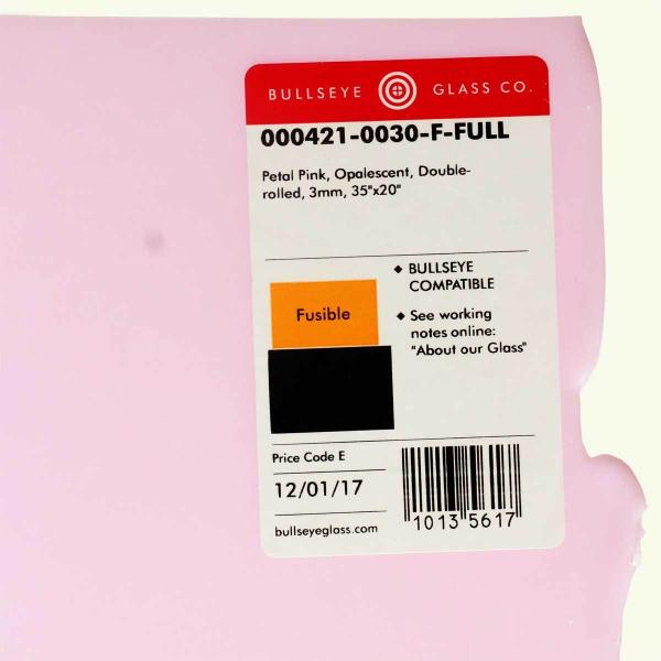 ペタルピンク 0421  3mm厚 約10cm×約10cm 膨張係数90 その名のとおり花びらのようなピンク色です。色は安定していて、焼成による色ずれはありません。※こちらの商品は欠品の場合がございます、その場合ご注文後にメールにてご連絡い...