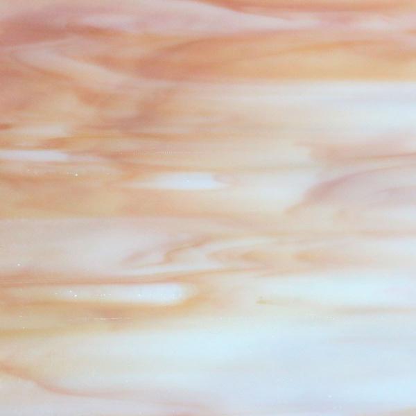 ホワイトとサーモンピンクオパール 2305  ストリーキー3mm厚 約25cm×約22cm 膨張係数90 ※こちらの商品は欠品の場合がございます、その場合ご注文後にメールにてご連絡いたします、あらかじめご了承いただきますようお願いいたします...