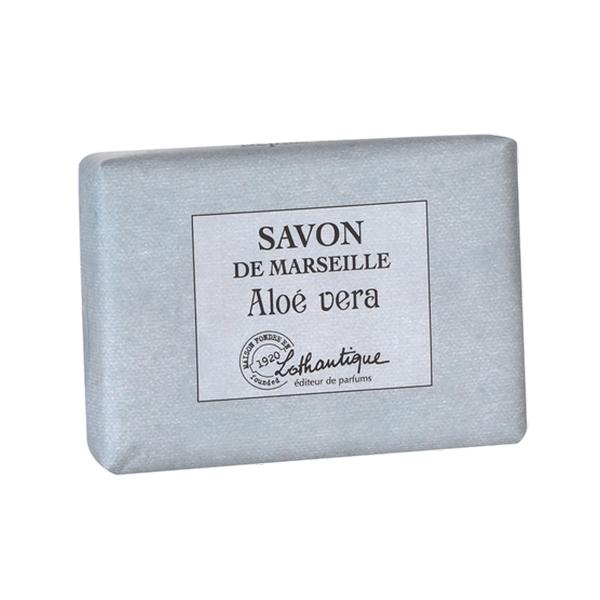 Lothantique（ロタンティック）Le comptoir 〓 savons de Marseille マルセイユソープ100g。プロヴァンスのオリーブオイル使用、シアバター配合の植物性石けん。パームオイル配合で肌あたりやさしく、香りが...