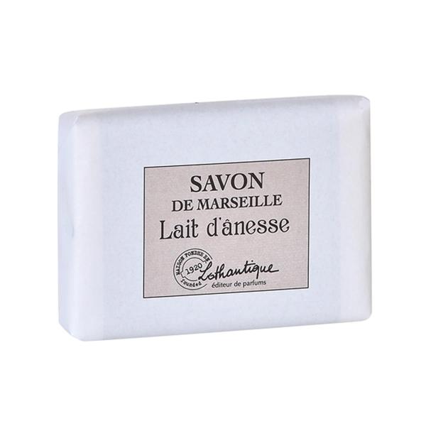 Lothantique（ロタンティック）Le comptoir 〓 savons de Marseille マルセイユソープ100g。プロヴァンスのオリーブオイル使用、シアバター配合の植物性石けん。パームオイル配合で肌あたりやさしく、香りが...