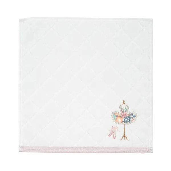 商品名：LIBERTY. リバティドレス 刺繍 レディース タオル ハンカチ ■カラー：クリーム■サイズ：約25×25cm■素材：綿100％■原産国：中国【INTERMODE MADE WITH LIBERTY FABRICについて】リバテ...