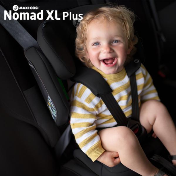 家族のお出かけをもっと自由に！折りたたみできるコンパクトな軽量シートで、持ち運びらくらく。2025年最新モデル「ノマドXLプラス」なら1台で12歳まで長くお使いいただけます。最新の安全基準「R129/04」適合チャイルドシート。安全基準UN...